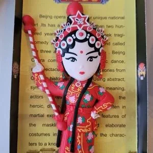 Accents | Chinese Opera Magnets 2 Beijing Colorful Souvenir Collectible ...